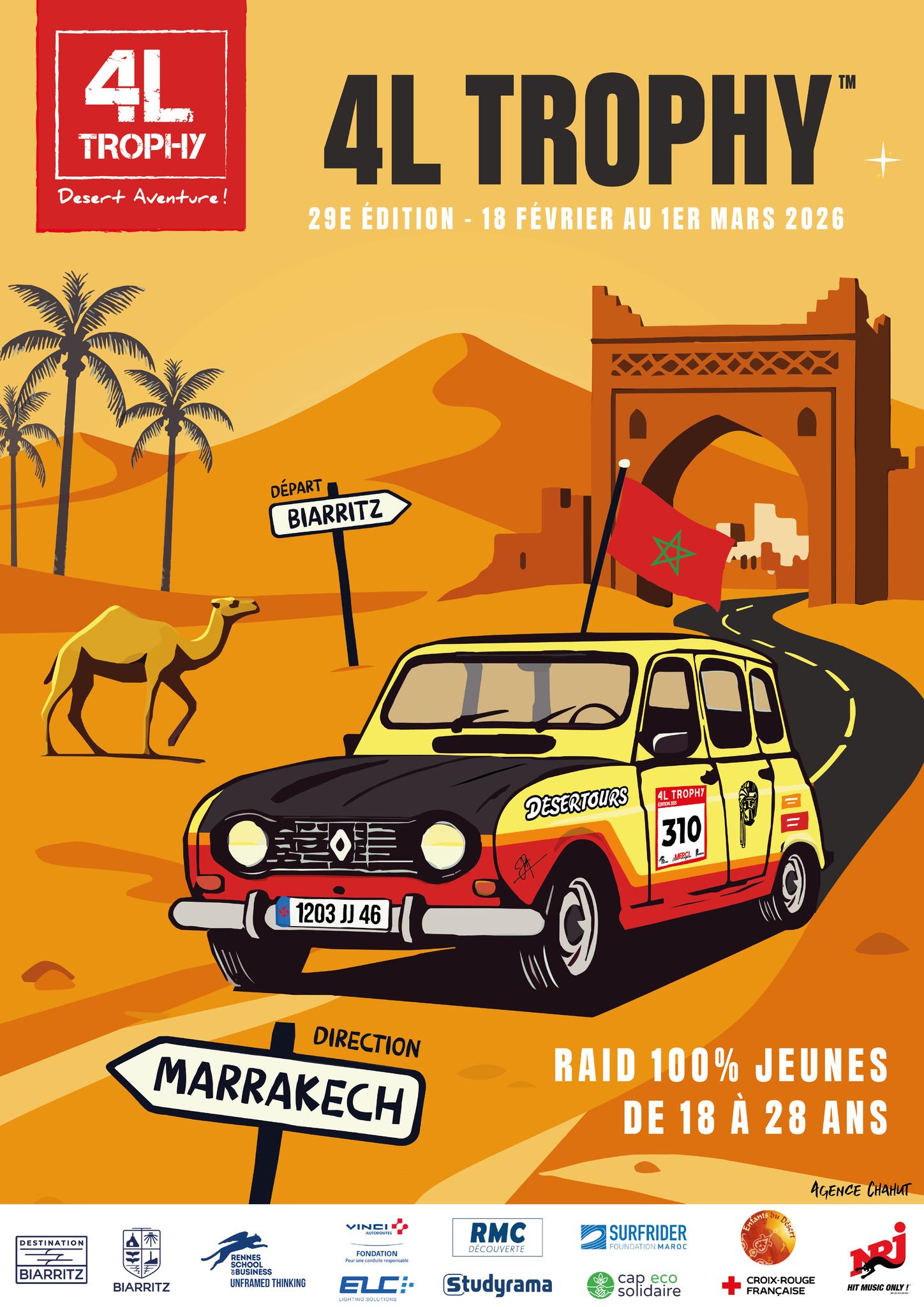 Le 4L Trophy 2026 : La FFAP soutient le projet d'Alexy PAUVERT ...